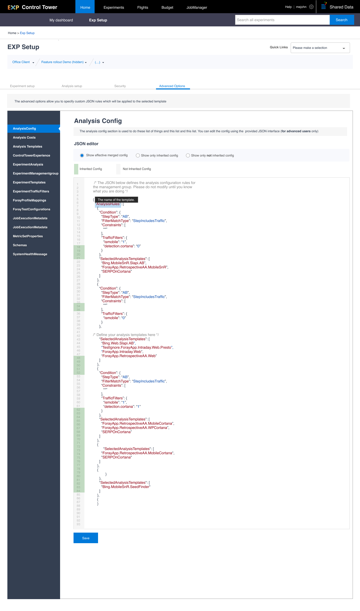 Microsoft experimentation platform – Mervin Johnsingh – Product Designer in Seattle